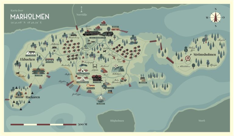 Hyr villa i Roslagens skärgård nära Stockholm | Marholmen